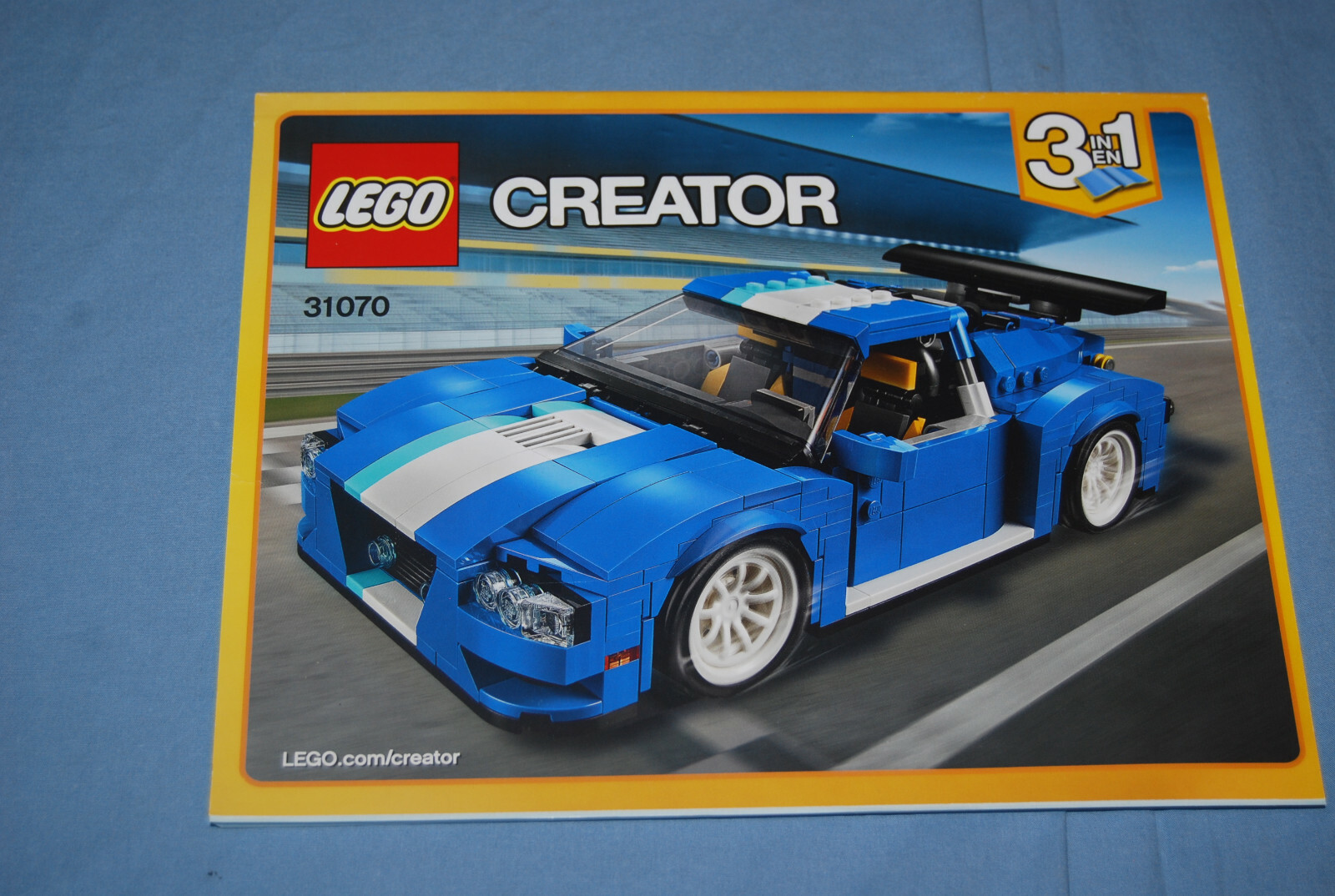 Genuine LEGO Creator 31070 Turbo Track Racer Instruction Manual Only | eBay