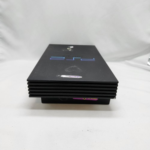 Sony Playstation 2 SCPH-39001 Console Black PS2 Fat Controller Cords ...