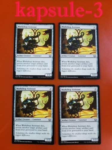 4x Workshop Assistant | Kaladesh | MTG Magic Cards | eBay
