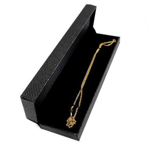20x5.5x3 Cm Bracelet & Necklace/Chain Jewellery Box Black Color Storage ...