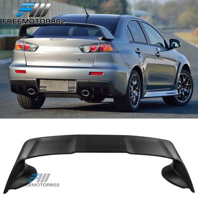 Fit 08-17 Mitsubishi Lancer Evolution EVO X 10 Rear Trunk Spoiler Wing ...