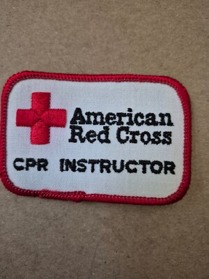 American Red Cross CPR Instructor Patch | eBay