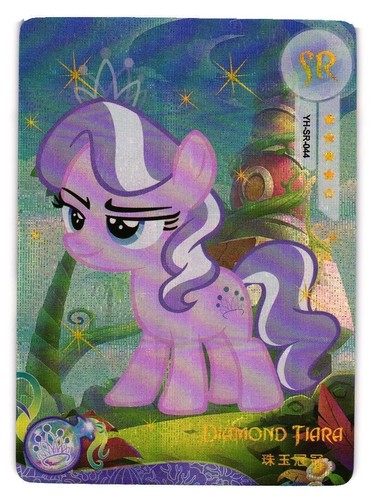 DIAMOND TIARA SR YH-NO1-044 Proxy My Little Pony CCG Collectible Card ...
