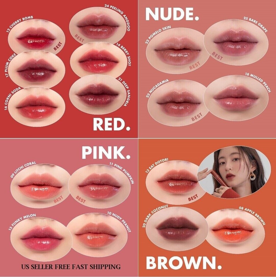 LIMITED EDITION PRICE New in Box ROMAND Juicy Lasting Lip Tint MULTIPLE ...