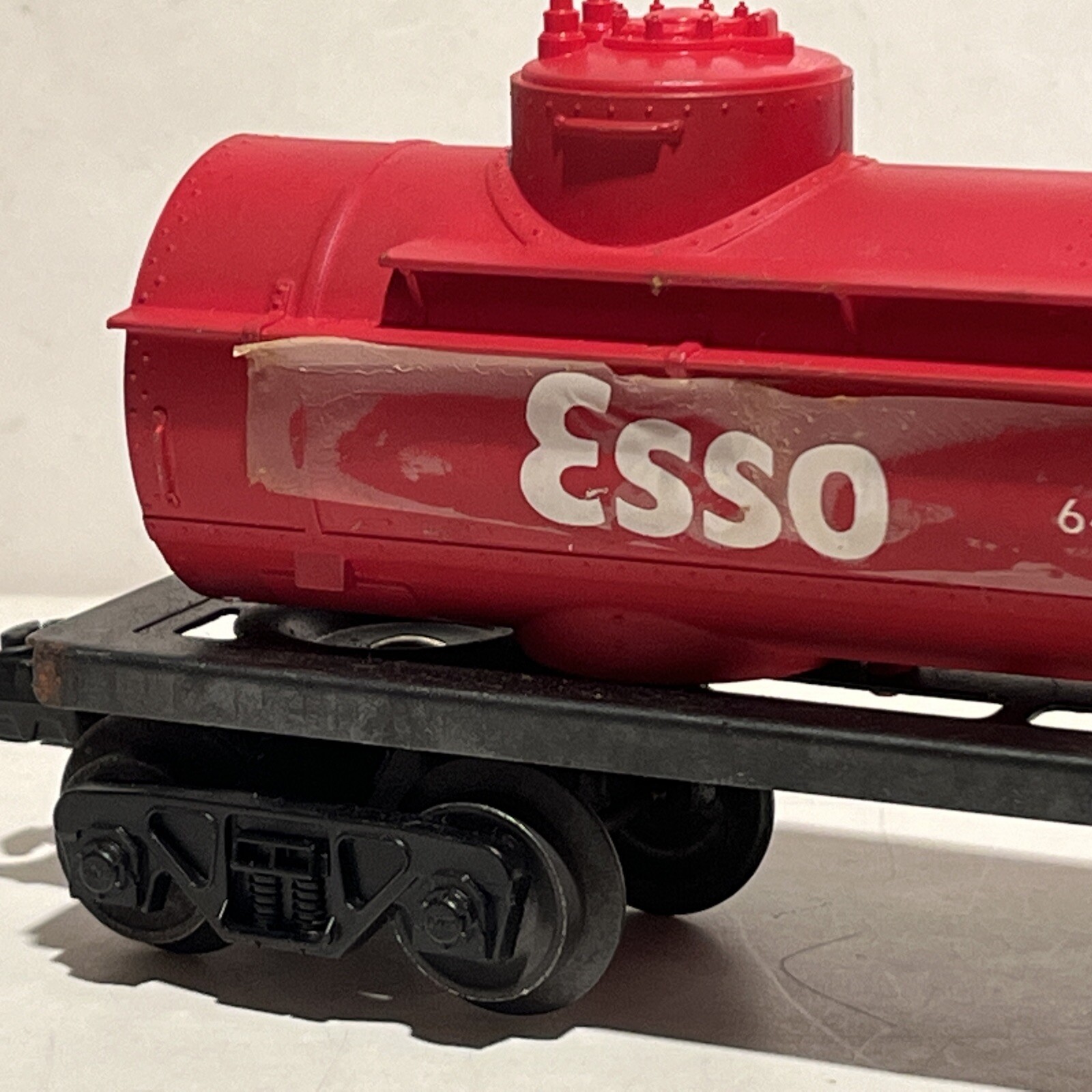 Lionel Original Madison Hardware Custom 6427 ESSO Red Tank Car RARE HTF ...