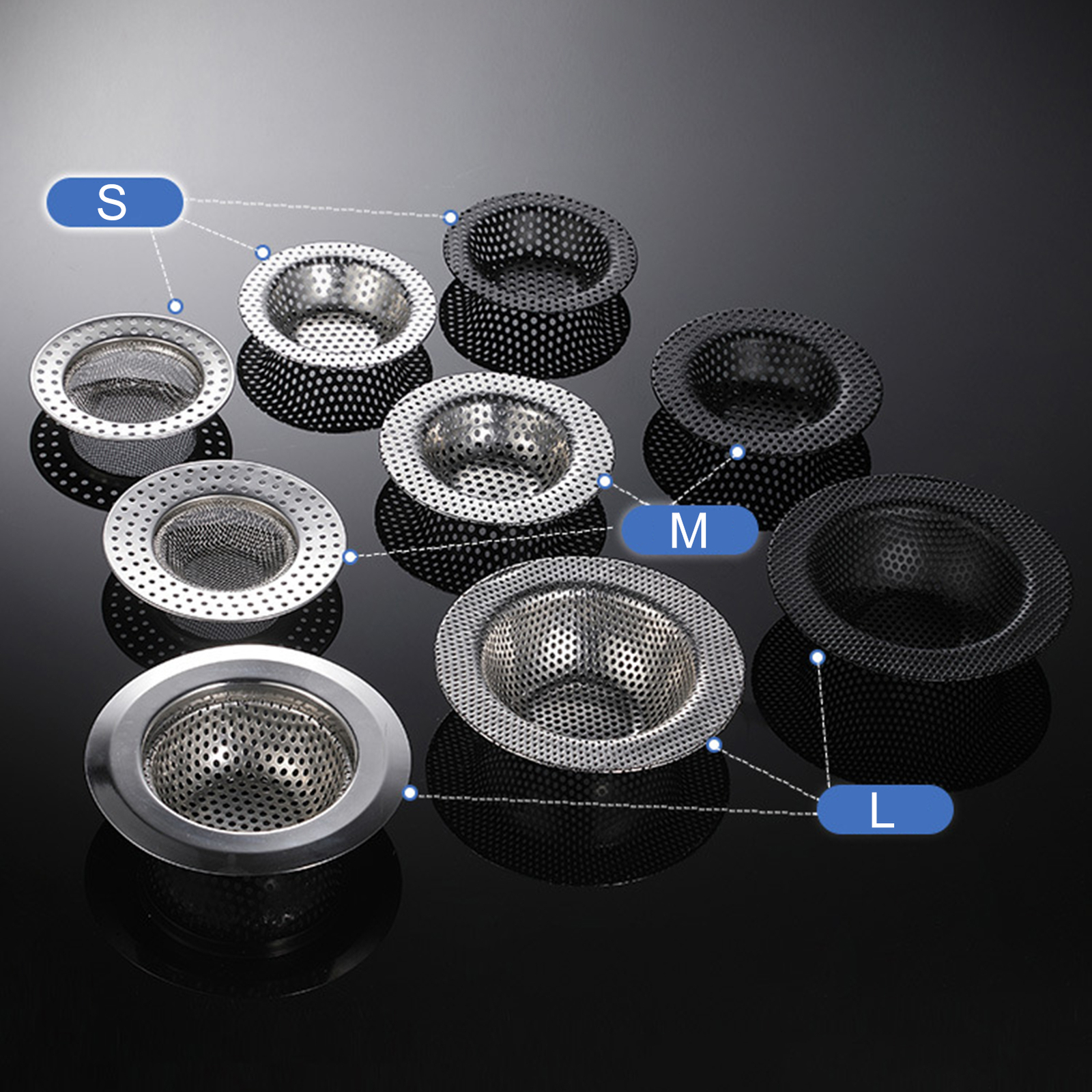 Drain Strainer Convenient Anti-backwater Bathroom Standard Water Drain ...