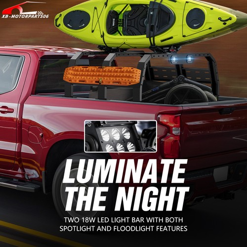 23" High Overland Bed Racks For 2015-2024 Chevy Chevrolet Colorado ...