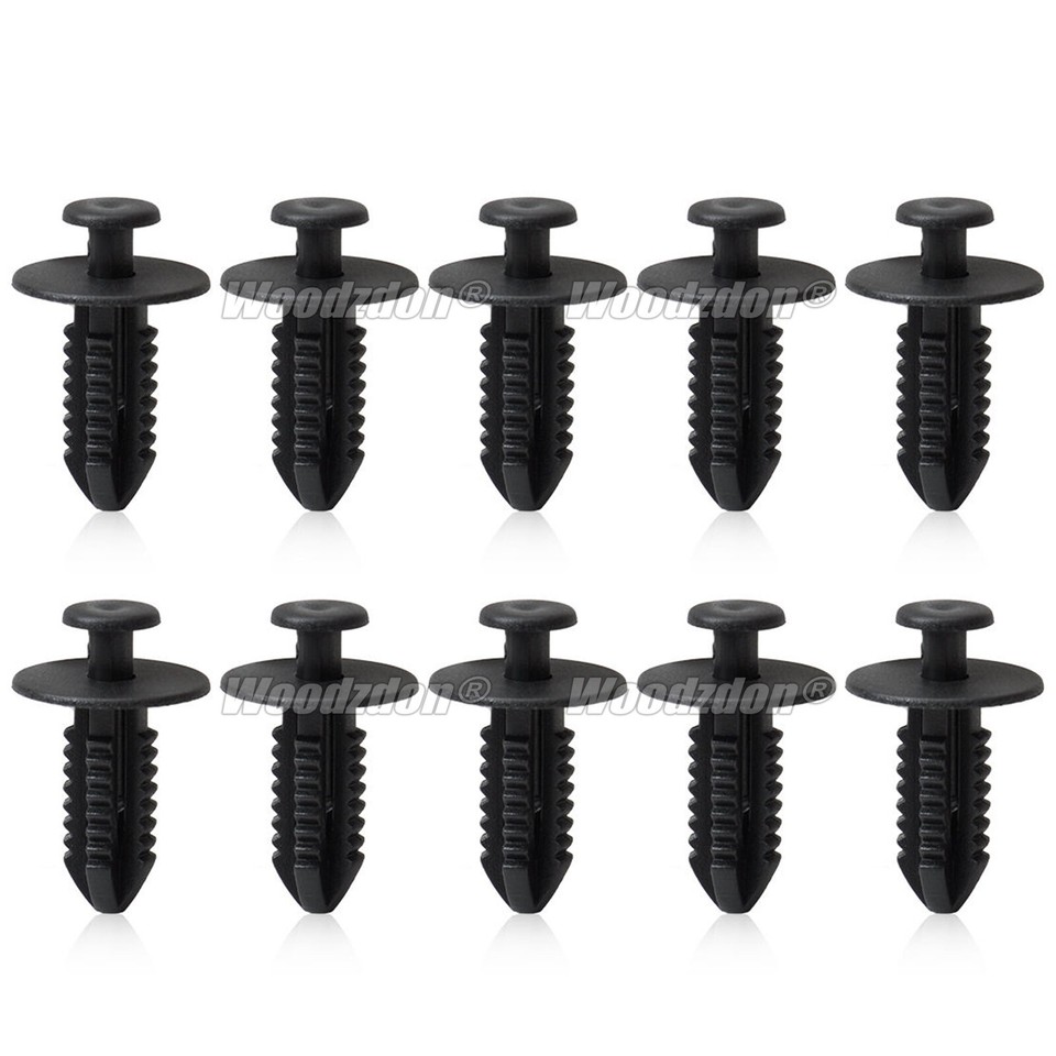 100x Front Fender Liner Retainer Plastic Push Clips for Mercedes Benz ...