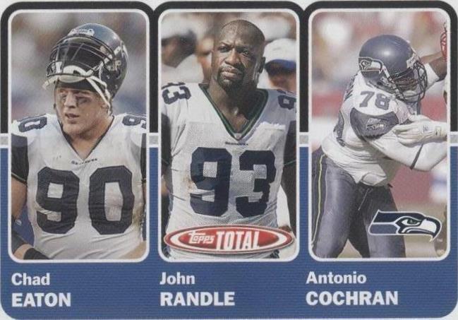 2003 Topps Total - John Randle, Antonio Cochran, Chad Eaton #358 (RC ...
