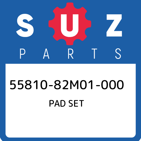 55810-82M01-000 Suzuki Pad set 5581082M01000, New Genuine OEM Part | eBay