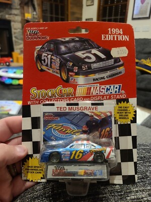 Racing Champions NASCAR 1994 Ted Musgrave Family #16 Ford Stock Car 1: ...
