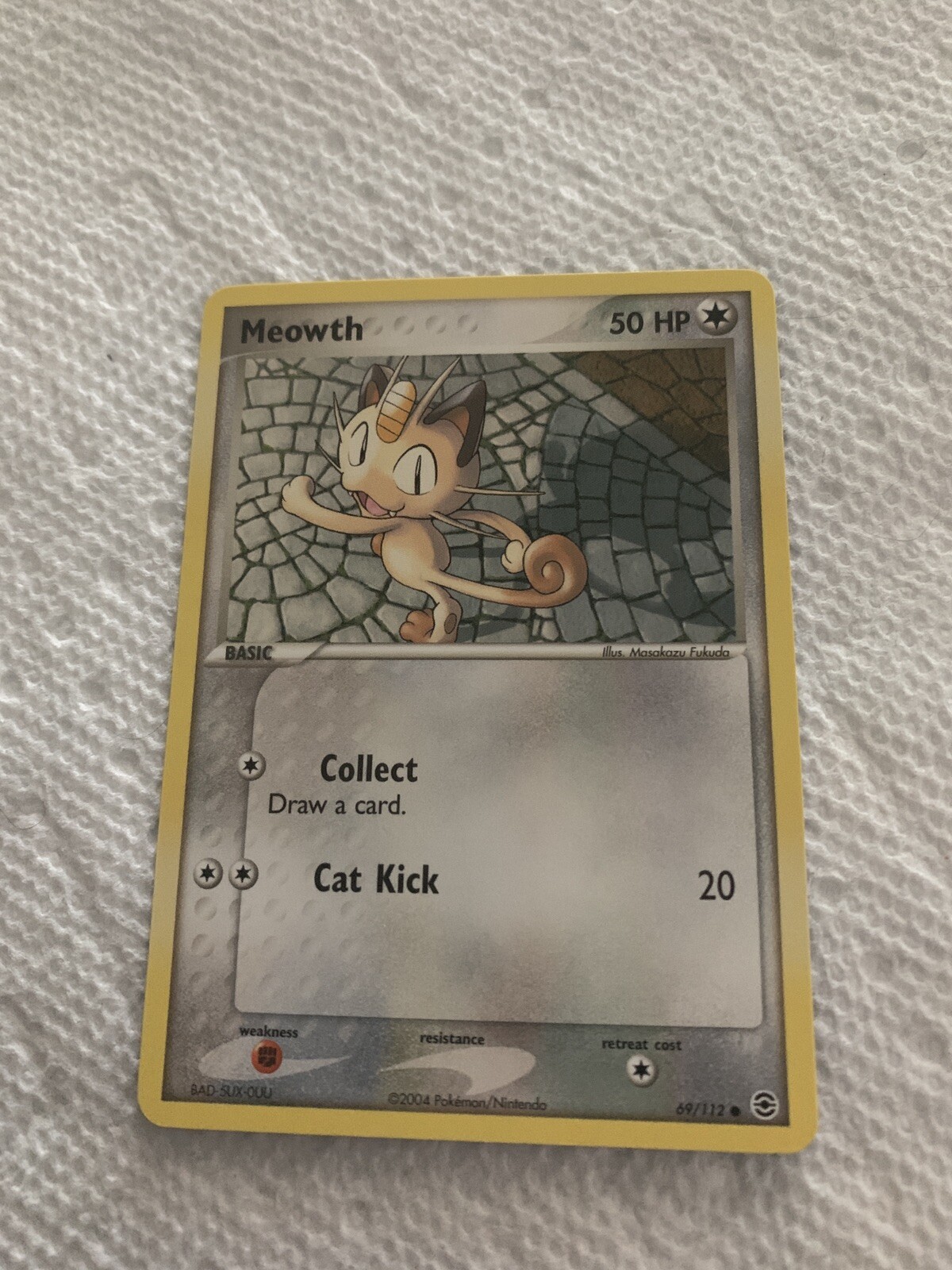 MEOWTH - 69/112 - Pokemon - Ex Fire Red Leaf Green - NM/M | eBay