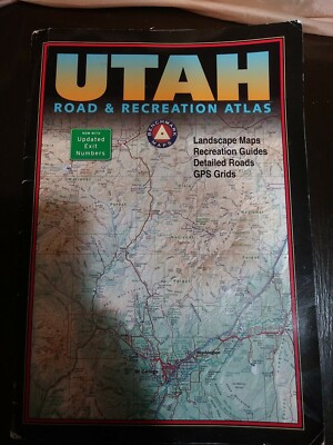 BENCHMARK UTAH ROAD & RECREATION ATLAS - THIRD EDITION. Christmas Gift ...