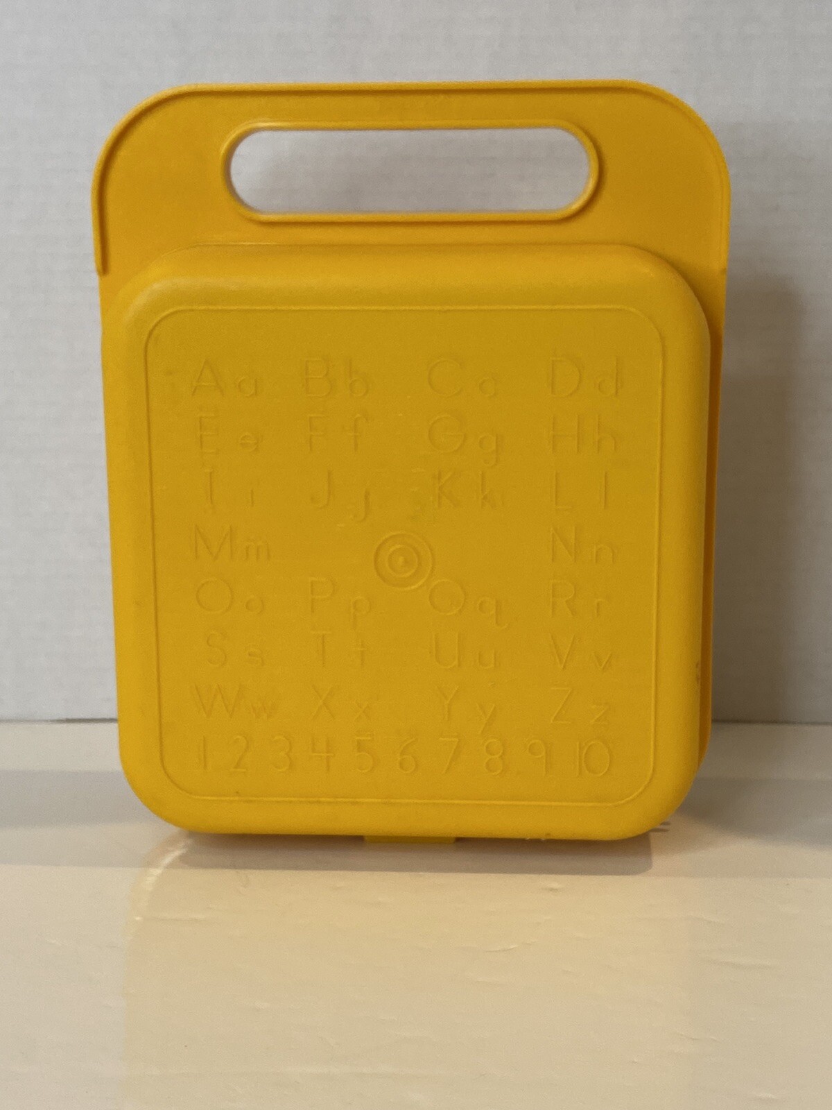 TUPPERWARE STENCIL CASE - LUNCH BOX only- ALPHABET CARRY BOX VINTAGE | eBay