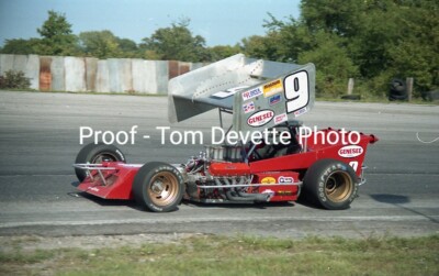 VINTAGE RACING PHOTO #1640-15; 1987 STEVE GIOIA , SANDUSKY SPEEDWAY ...