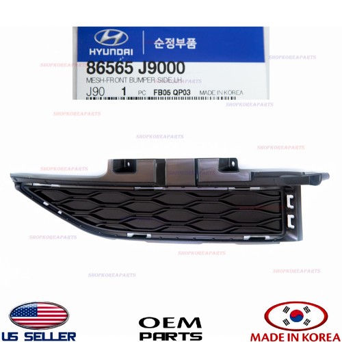 Genuine Front Bumper Cover Mesh LEFT Driver Side⭐OEM⭐ Hyundai Kona 2018 ...