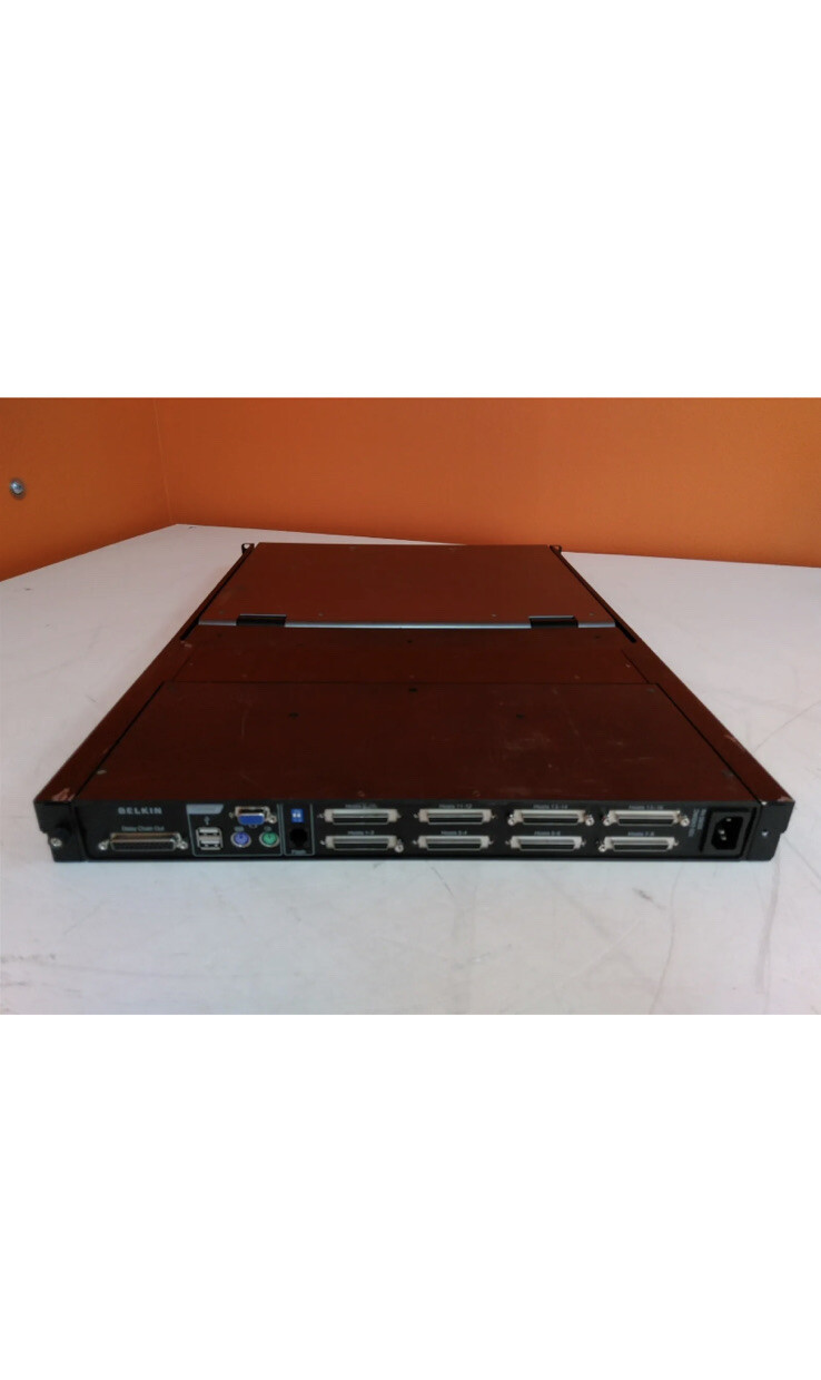 Belkin F1DC116H 19" LCD Rackmount KVM Console No Cables AS-IS | eBay UK