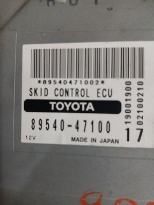2006 Toyota Prius ABS Control Module #89540-47100 | eBay
