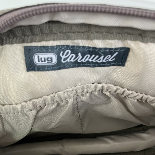 Lug Carousel Mini Convertible Crossbody Belt Bag Travel Walnut Taupe ...