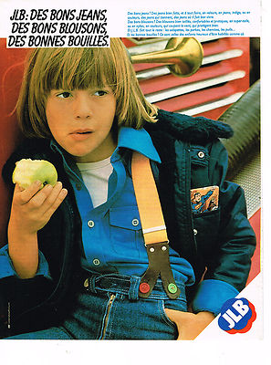 PUBLICITE ADVERTISING 014 1977 JLB jeans blousons | eBay