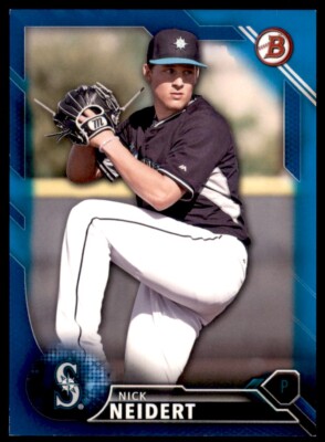 2016 Bowman BLUE Nick Neidert Seattle Mariners #BD-171 128/150 | eBay