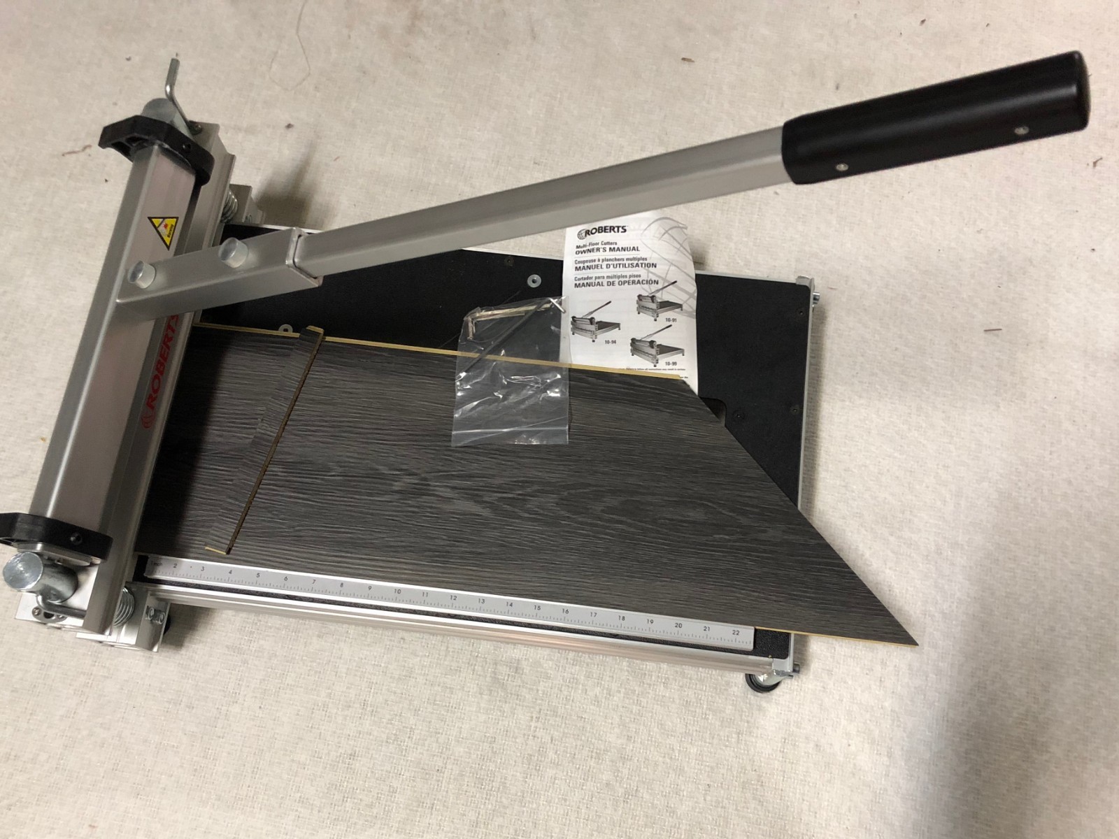 Roberts multi flooring cutter/ Laminate Cutter/ Hybrid & Vinyl Plank ...