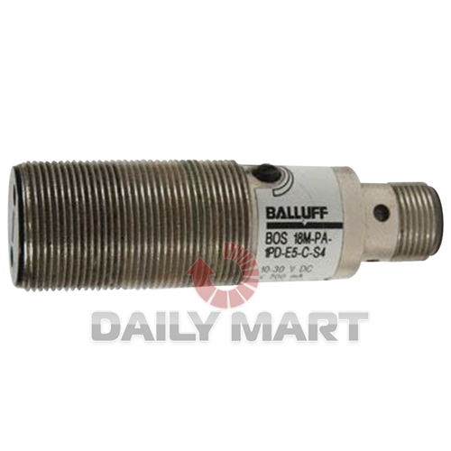 New In Box BALLUFF BOS0049 BOS 18M-PA-1PD-E5-C-S4 Photoelectric Sensor ...