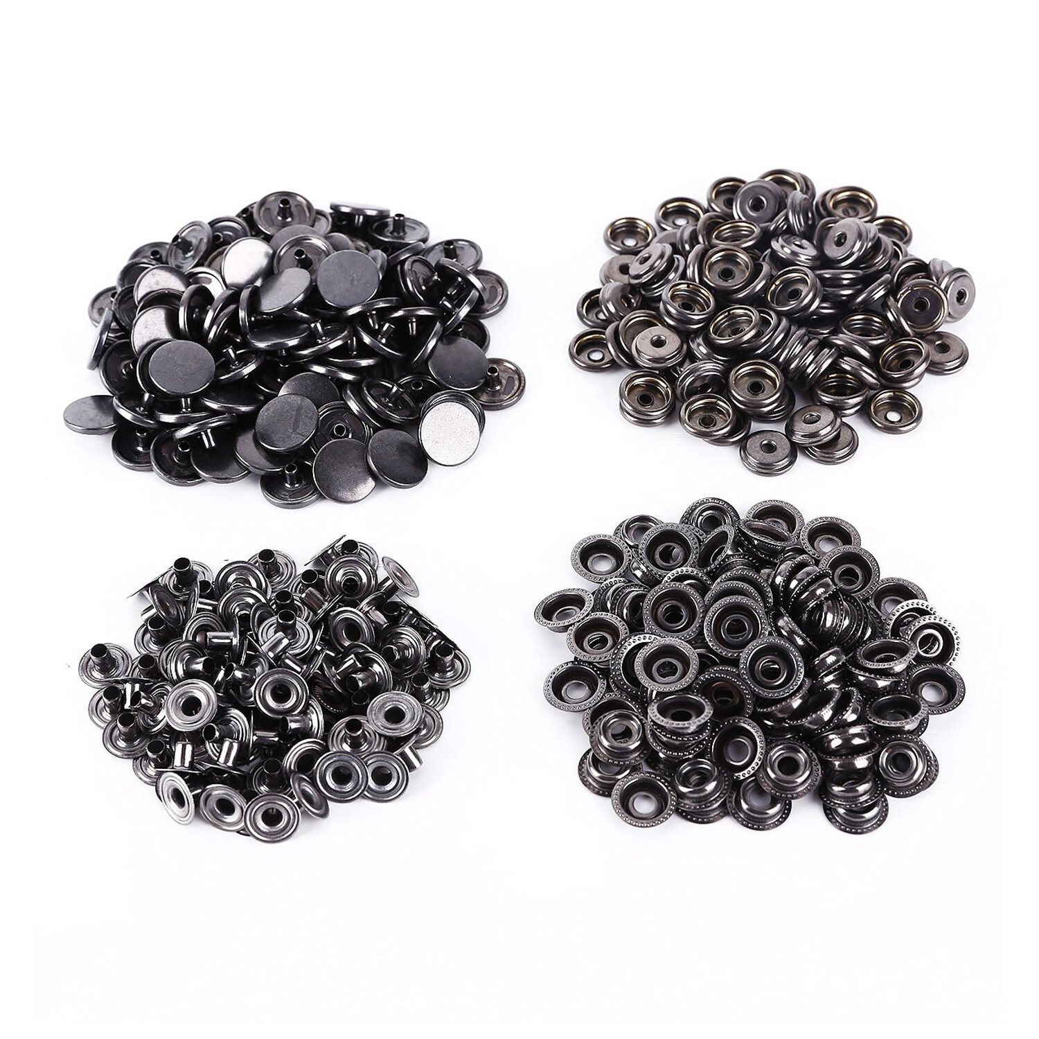 Heavy Duty Poppers Snap Fasteners Press Stud Sewing Leather Craft ...
