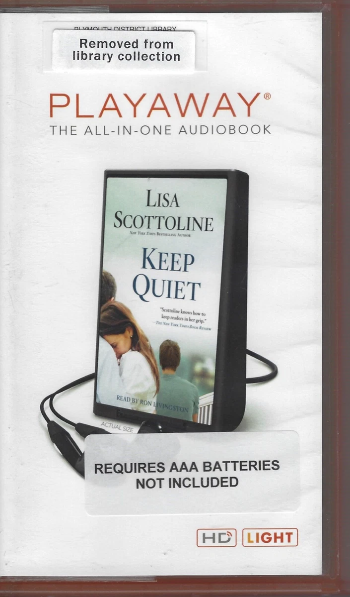 Keep Quiet Lisa Scottoline Books