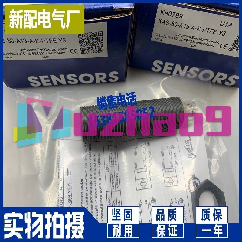 1PCS FOR KAS-80-A13-A-K-PTFE-Y3 Proximity Switch Capacitive sensor | eBay