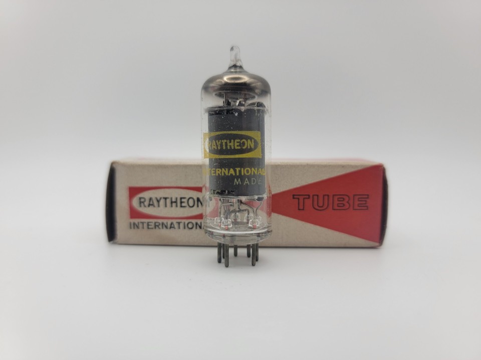 Raytheon NOS 12AU6 Electronic Radio Television Audio Vaccum Tube Tested ...