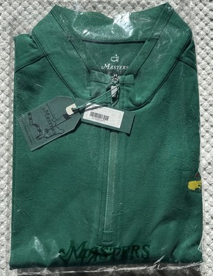 Masters Tech XXL Green 1/4 Quarter Zip Golf Pullover Augusta National ...