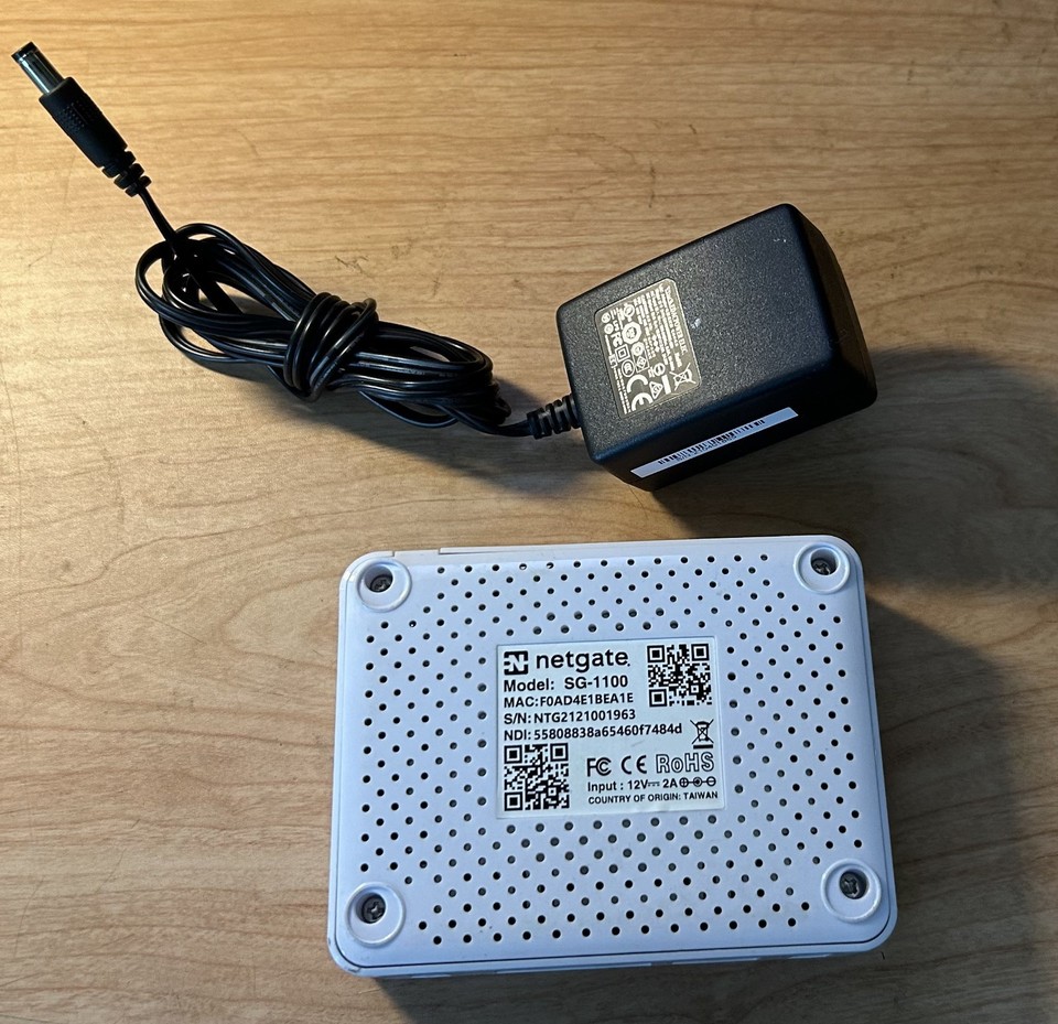 Netgate SG-1100 W/Pfsense+ Software - Router, Firewall, VPN | eBay