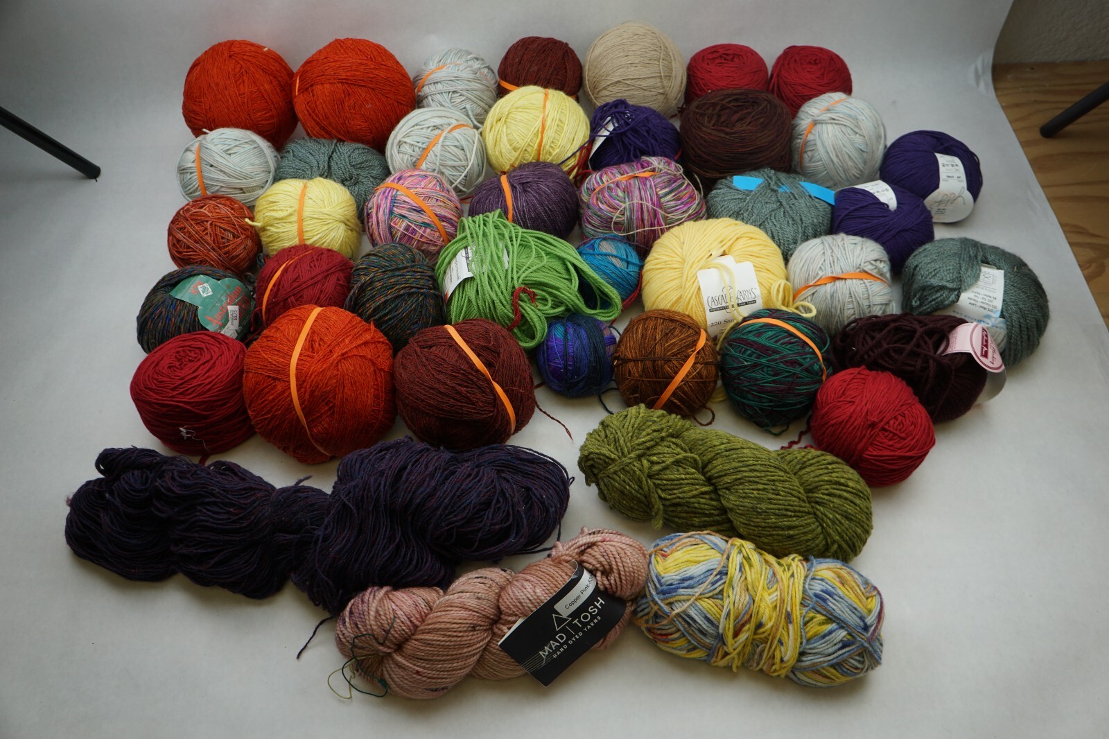 Huge Lot of Various Branded Yarn - Mostly Merino Wool - 40+ Skeins | eBay