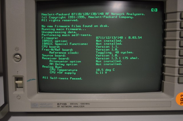 Agilent (hp) 8711B RF Network Analyzer 30 Day for sale online | eBay