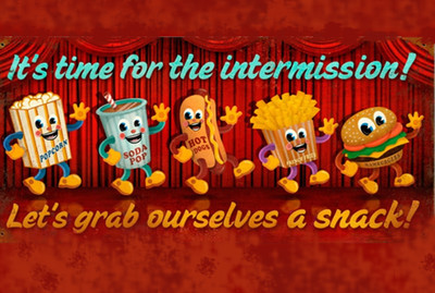 Retro Vintage Movie Theater Intermission sign Home Theater Man Cave | eBay