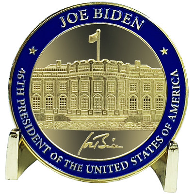 DL12-08 46th President Joe Biden Challenge Coin White House POTUS ...