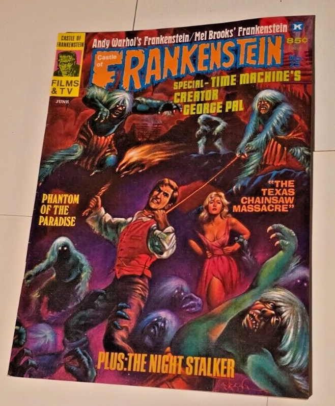 CASTLE OF FRANKENSTEIN #25, JUNE 1975!! CLASSIC MONSTER MAGAZINE!! | eBay