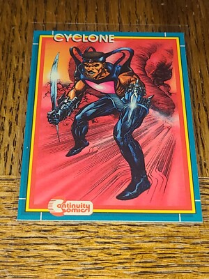 DEATHWATCH CYCLONE 1993 CONTINUITY COMICS PROMO CARD #19 | eBay