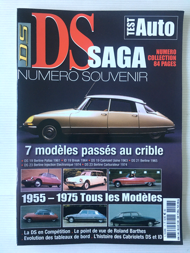 Revue TEST AUTO DS Saga Citroen | eBay