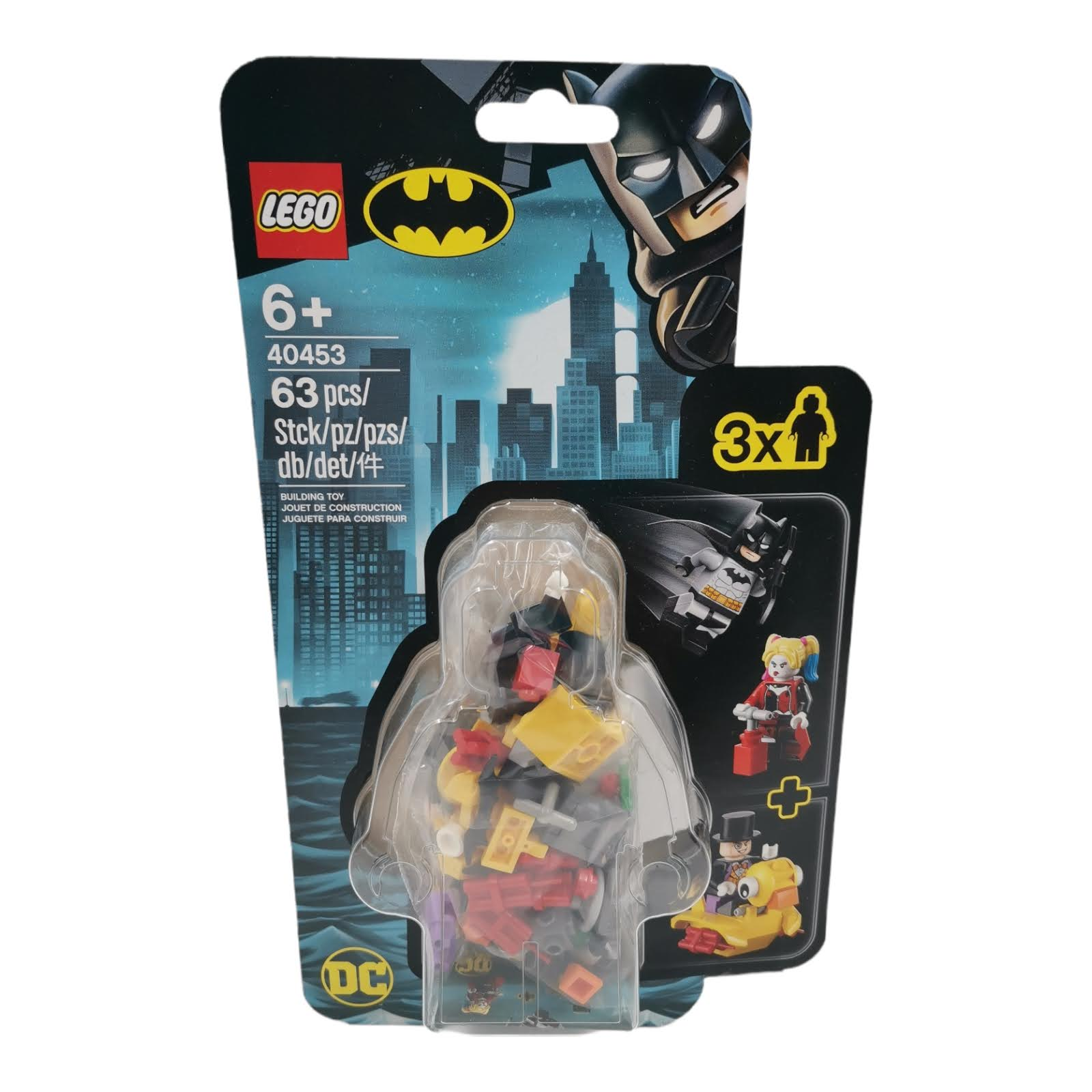 LEGO 40453 DC Batman vs. Pinguin und Harley Quin 6+ 63 Teile 3 Figuren ...