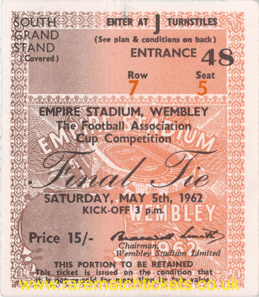 reproduction BURNLEY 1914-1988 fa cup football league trophy final ...
