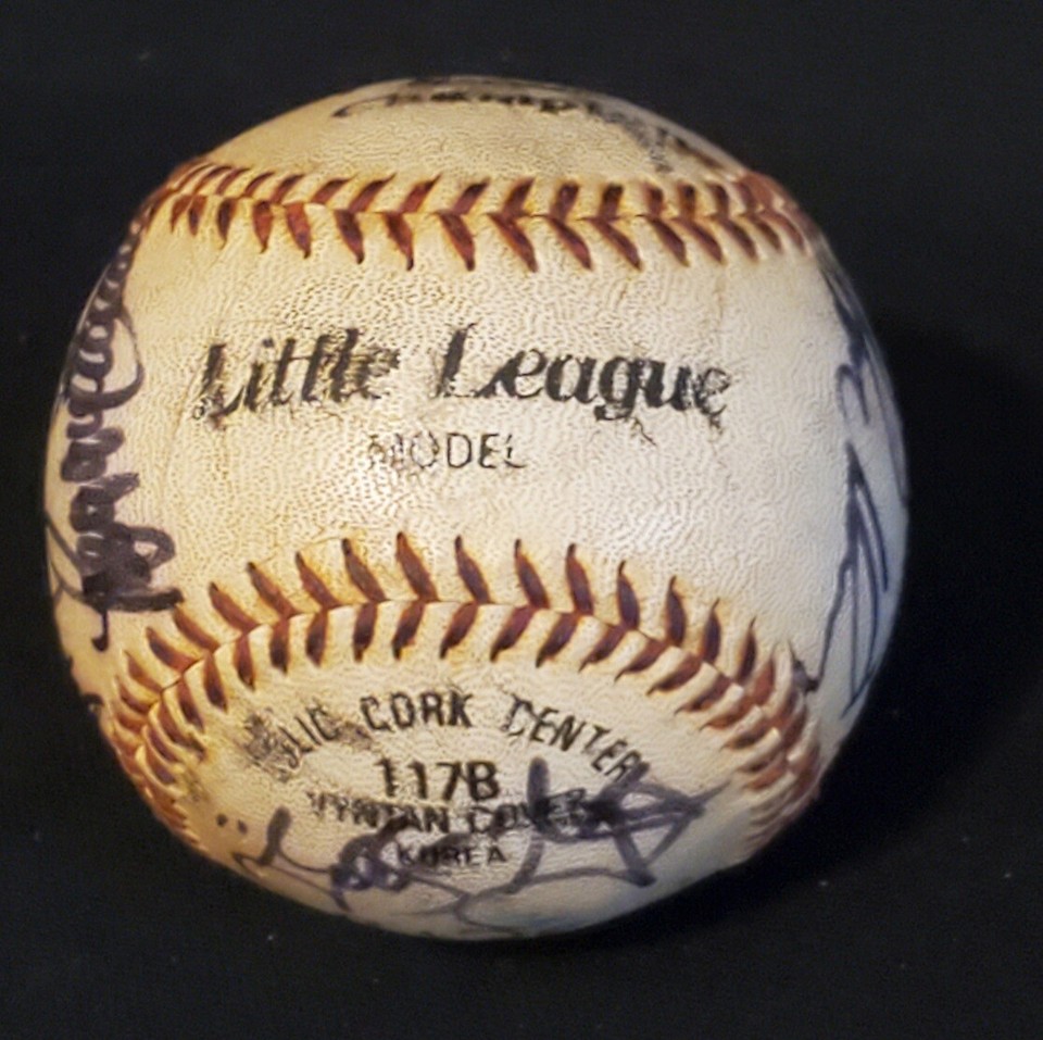 1996 L.A. DODGERS HAND SIGNED BASEBALL 15 PLAYERS COA (6 AUTHENTICATED ...