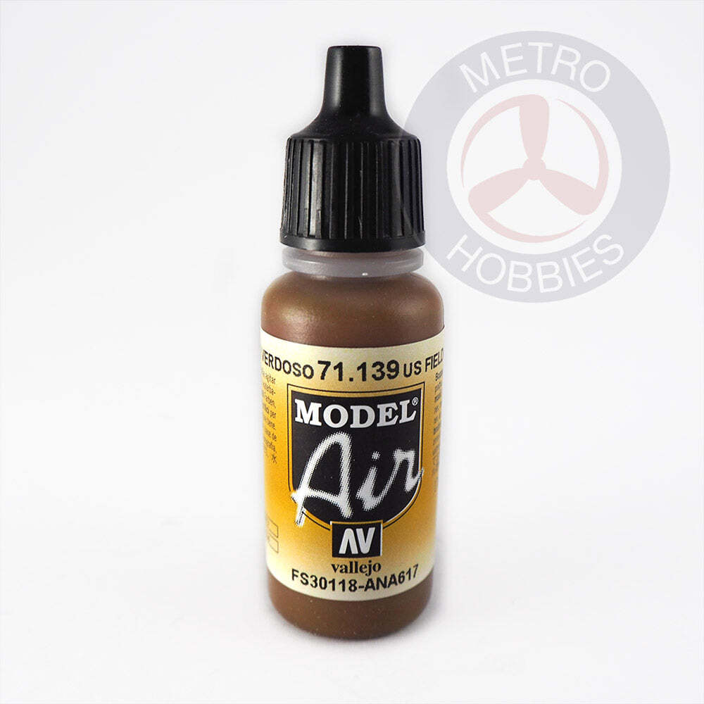 Vallejo 71139 Model Air US Field Drab 17ml | eBay