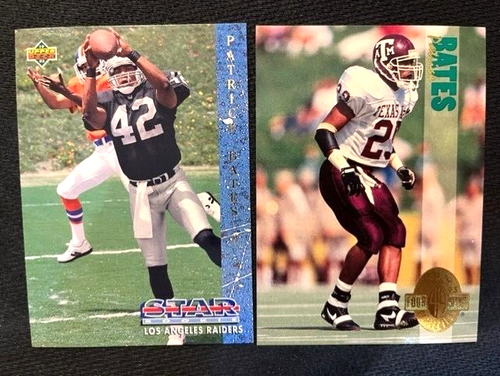 NFL - Patrick Bates 1993 Upper Deck Star Rookie & 1993 Classic Four ...