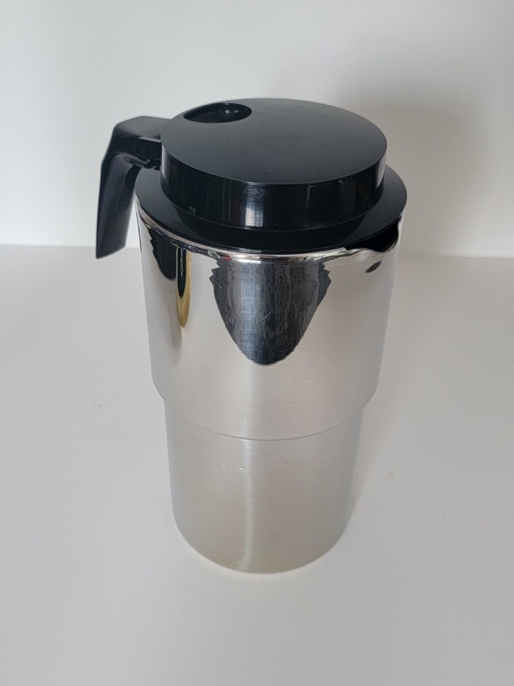 Vintage Moka SEB French Coffee Maker – 6 Cup Stainless Steel Espresso ...