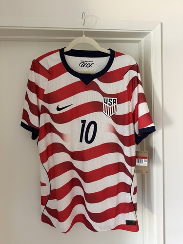2026 NIKE USA CHRISTIAN PULISIC World Cup USMNT Match Home Jersey Large ...