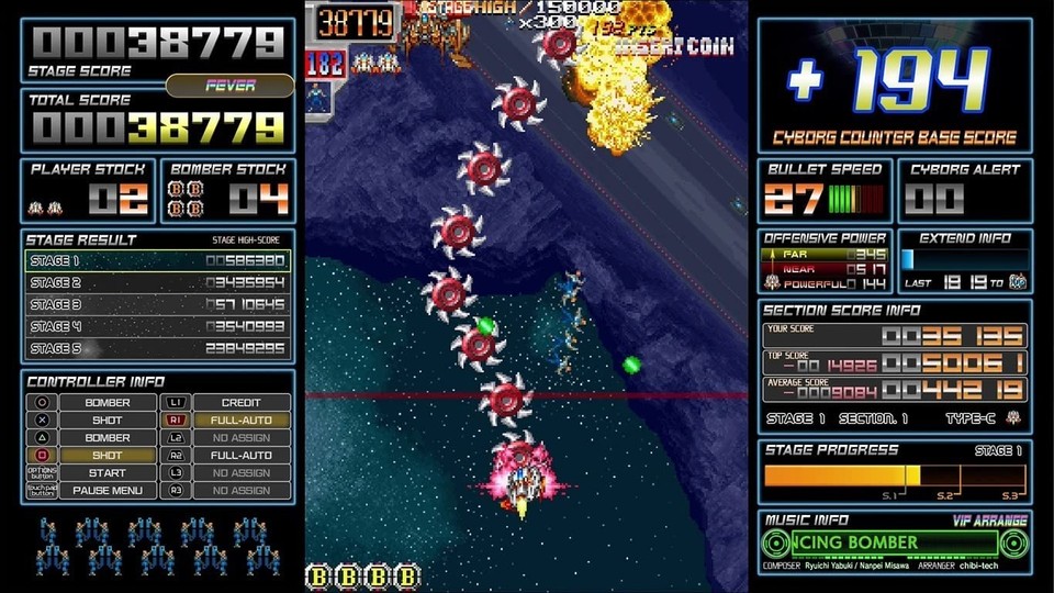 Dangun Feveron - PlayStation 4 819976025753| eBay
