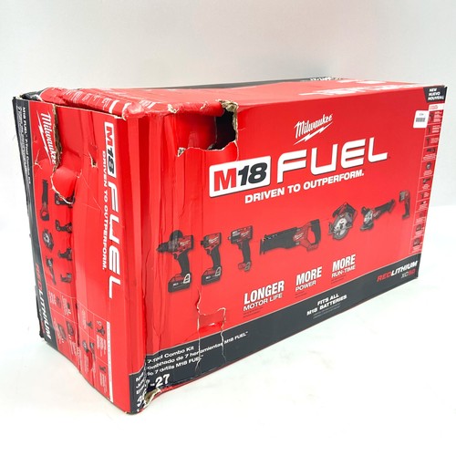 Milwaukee 3697-27 M18 FUEL 18V 7-Tool Cordless Lithium-Ion Combo Kit | eBay
