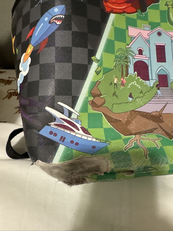 SPRAYGROUND “To Cool For This Planet” BACKPACK, Cool Graphics! It Is ...